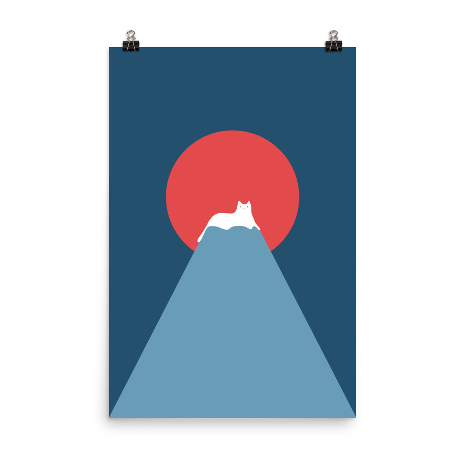 Cat Landscape 28D - Art Print - Etsy
