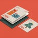 A6 Folded Card Mockup With A7 Insert: Customizable Color Envelope ...