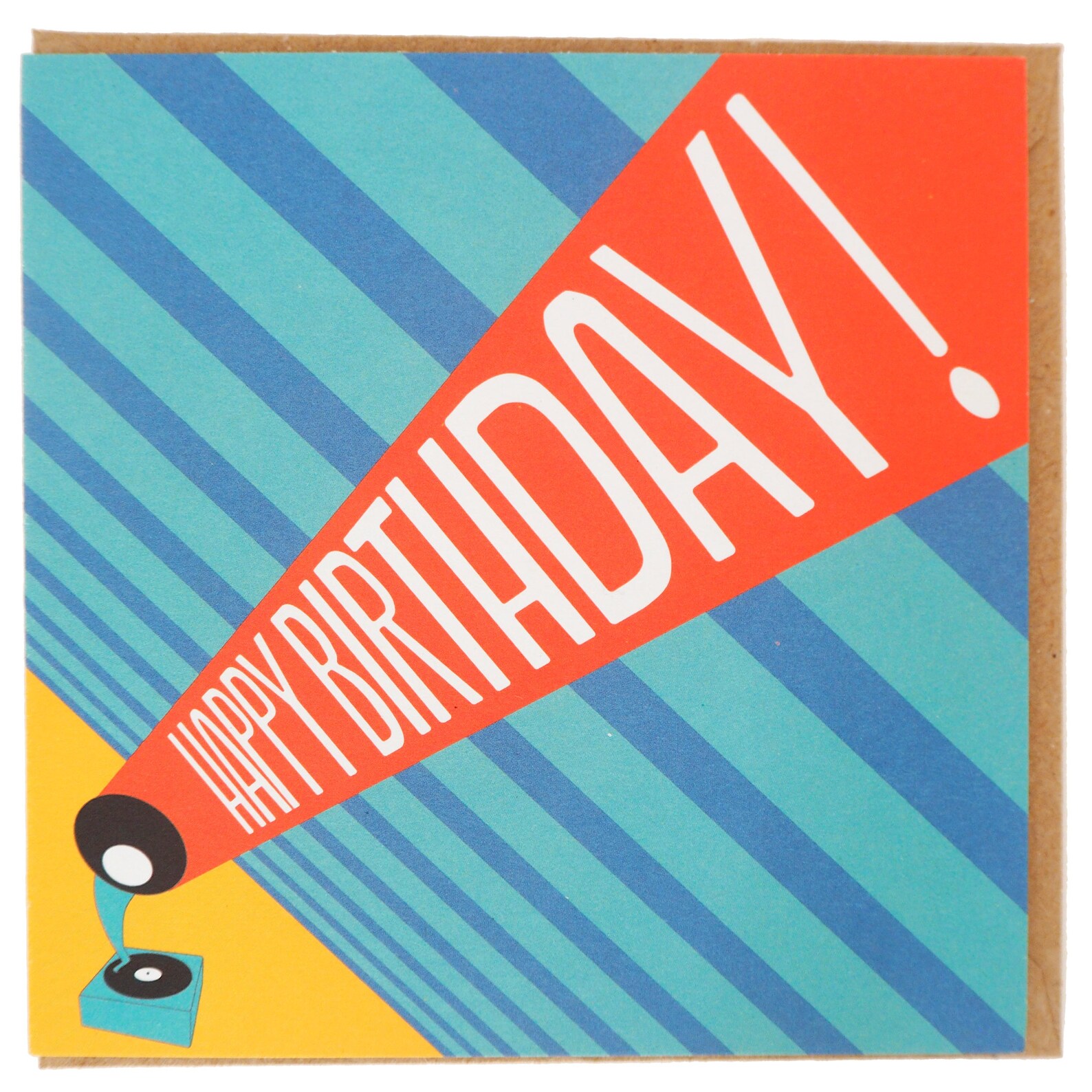 Bright Stem Birthday Cards and Envelopes 12 Multipack Vintage Style ...