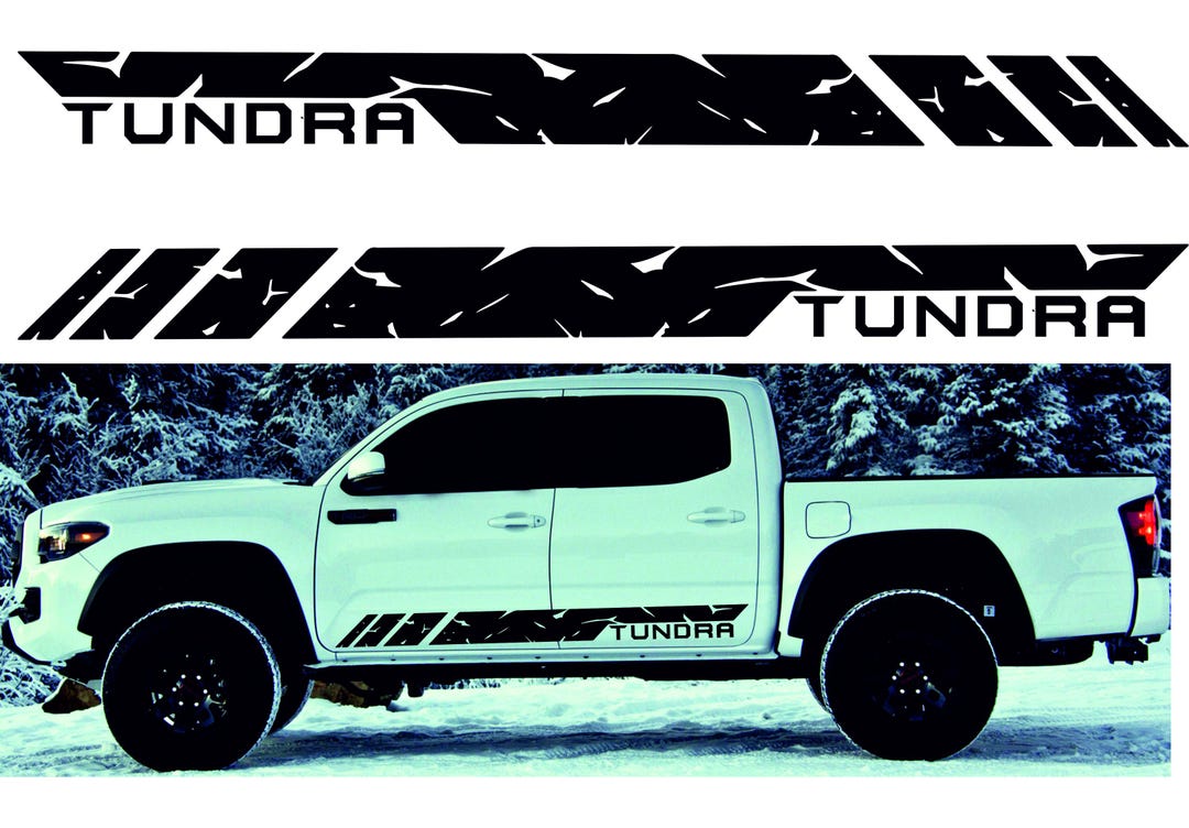 Toyota Tundra 4X4 off Road Decal / Tundra Decal,mountain Decal,stickers ...