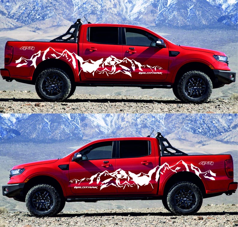 Ford Ranger Wildtrak Ford Ranger Mountain, Raptor F150 Decal Vinyl ...
