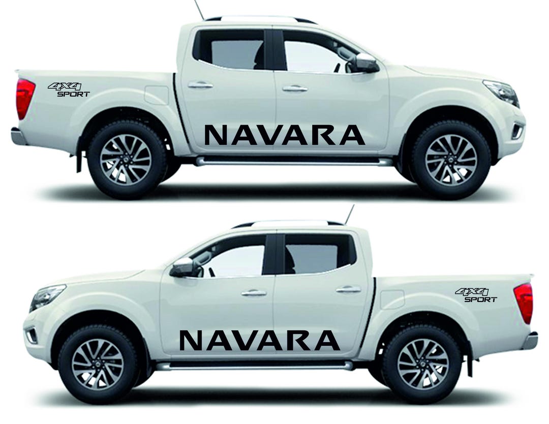 Nissan 4x4 Sport Panel Door Side Stripes for NISSAN NAVARA - Decal ...
