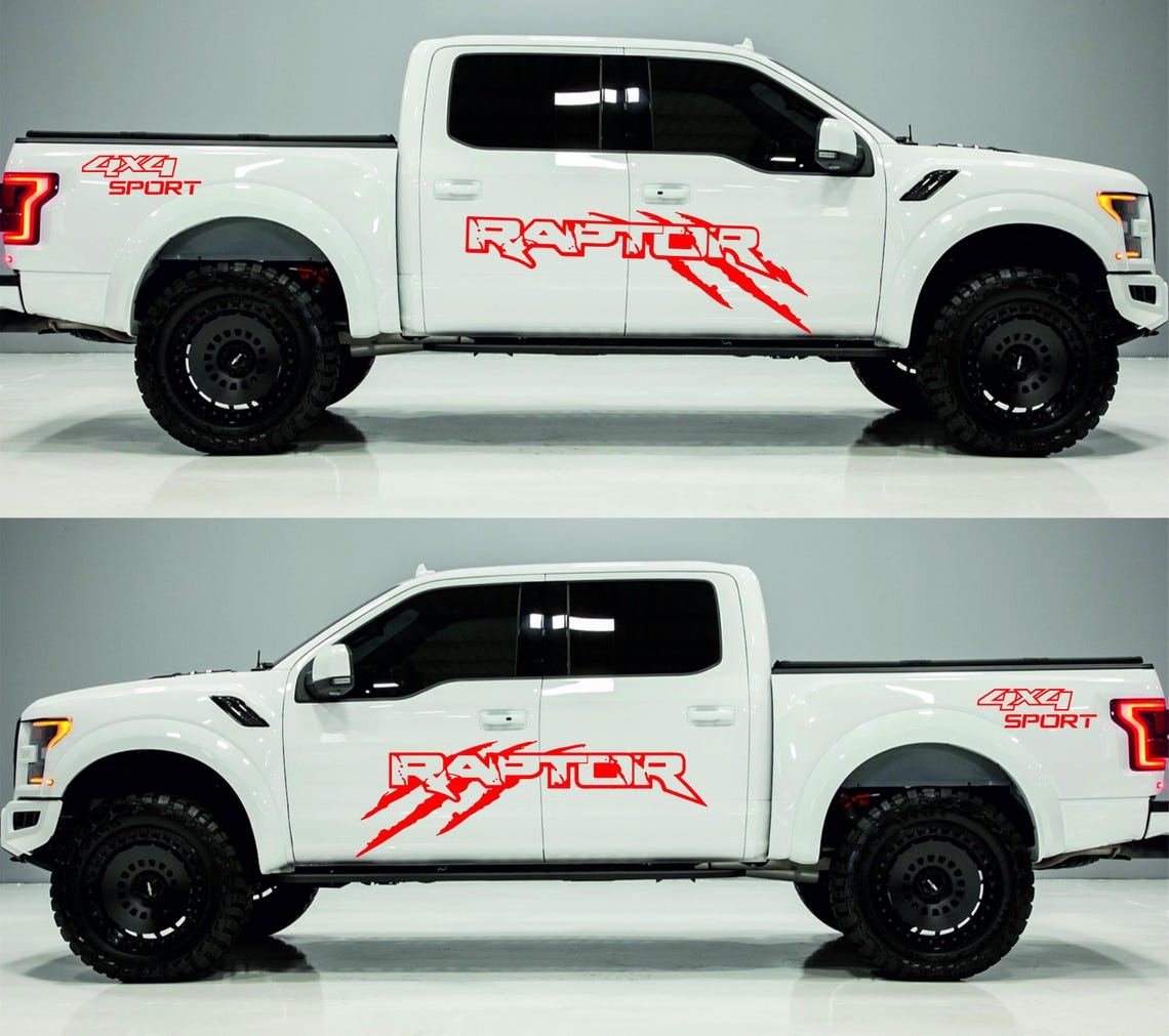 Ford Raptor Claw Ford Raptor 4x4,ford Car Raptor F150 Decal Vinyl Decal ...