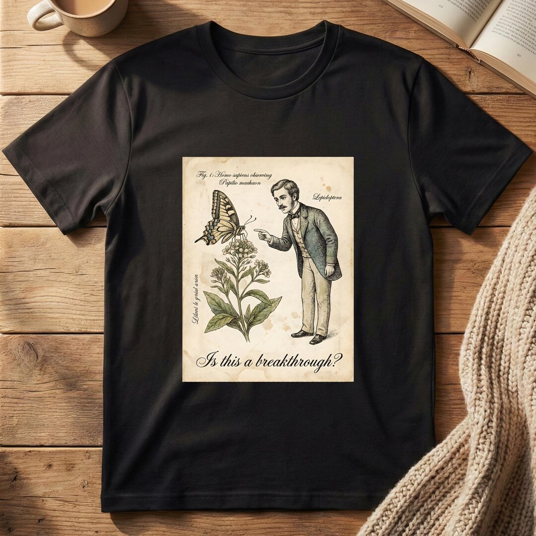 Is This A Breakthrough Meme Shirt, Vintage Botanical Illustration Tee ...
