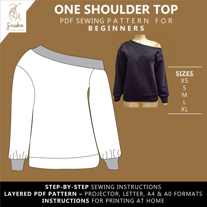 One Shoulder Top - Etsy