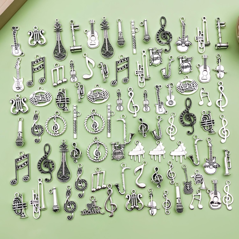 Vintage Instrument Charms - Etsy UK