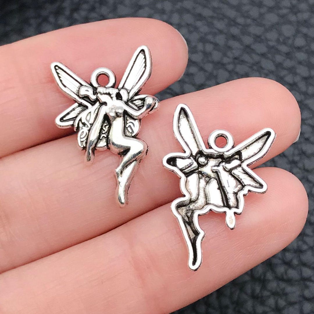 20pcs 14x20mm Antique Silver Mini Angel Charm Pendant C4632 - Etsy
