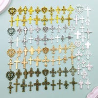 Cross Charms - Etsy