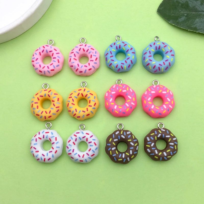 Doughnut Pendant - Etsy