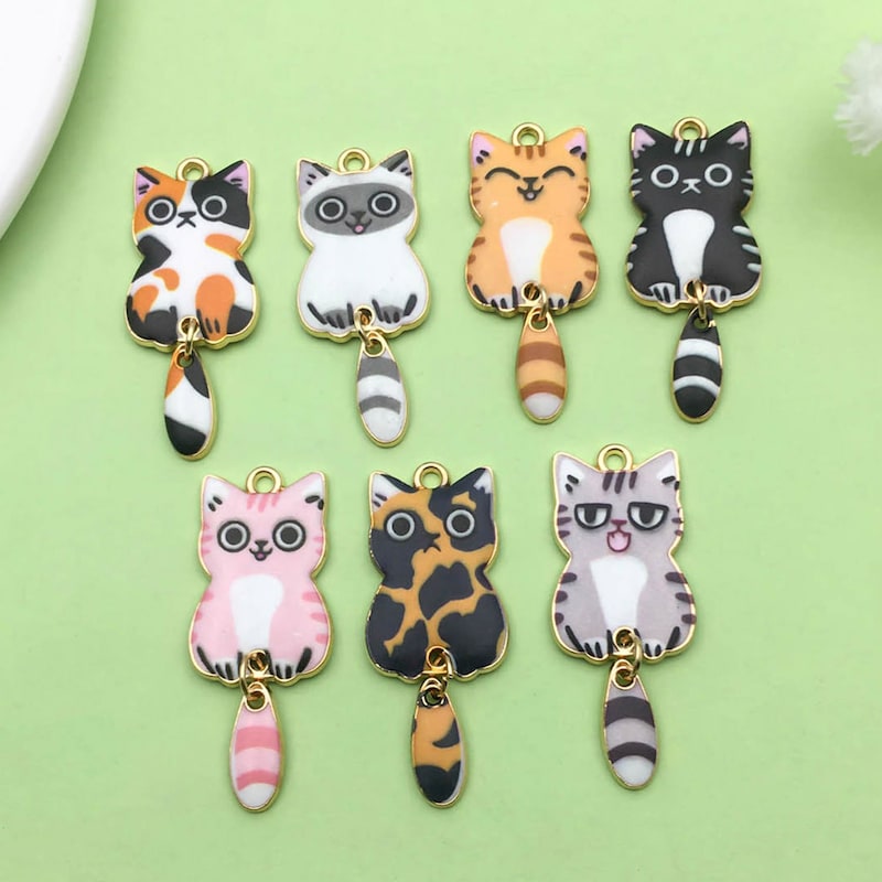 Cute Cat Bracelet - Etsy