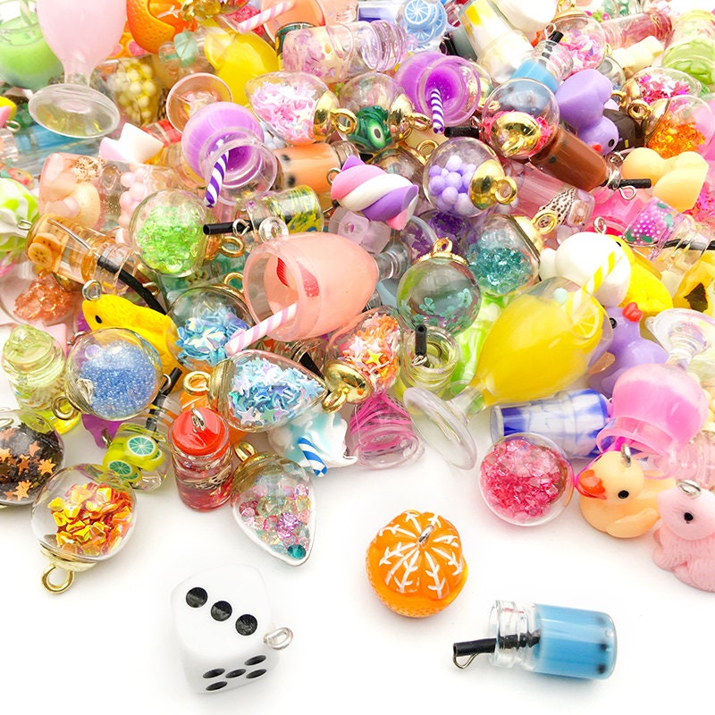 Resin Charms - Etsy