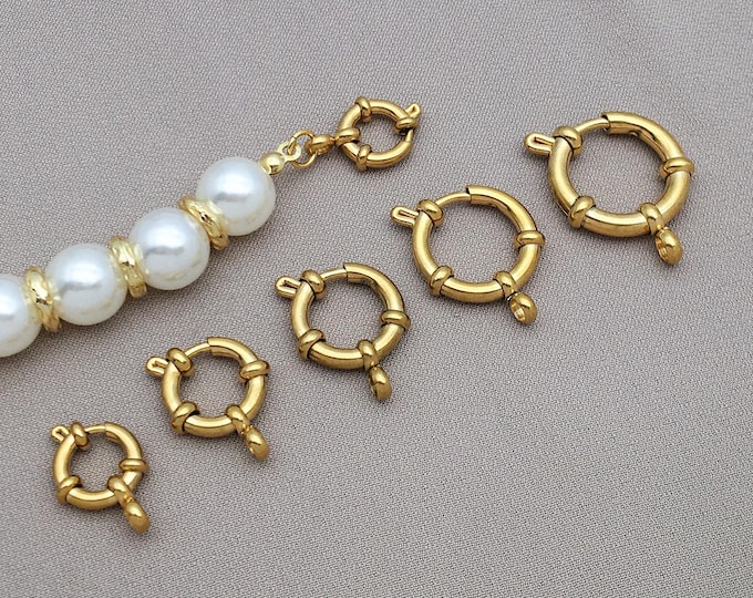 High Quanlity 316L Stainless Steel Spring Clasps for Chain Bracelet ...