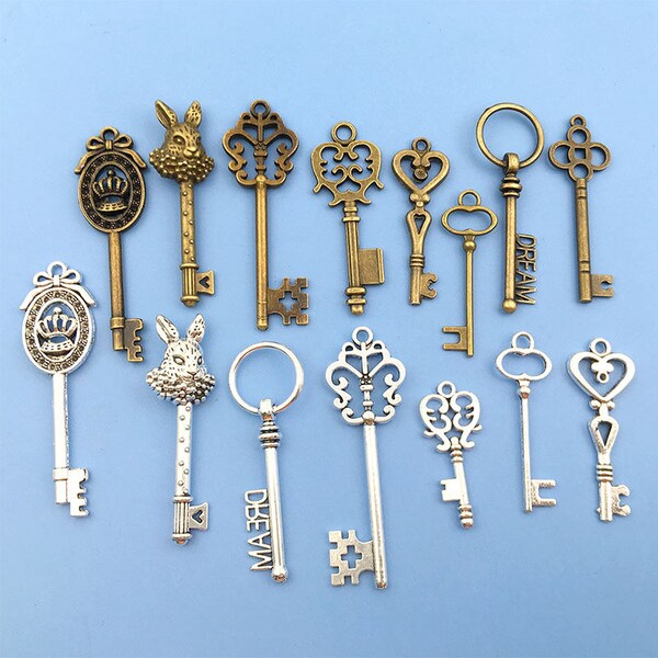 Skeleton Key Art - Etsy