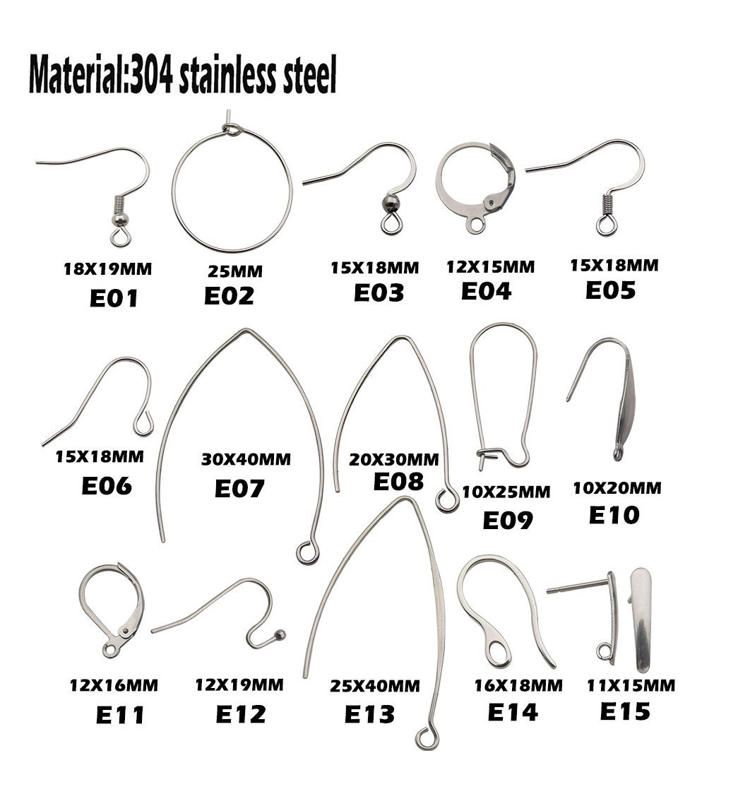 Hook type earrings store