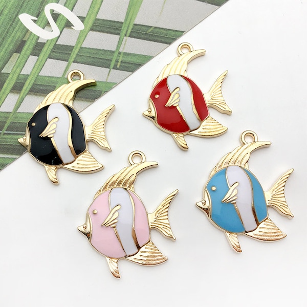 Enamel Fish - Etsy