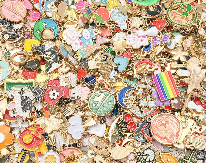 Mix 20/65pcs Bulk Antique Silver Sewing Crafts Charms Collection ...