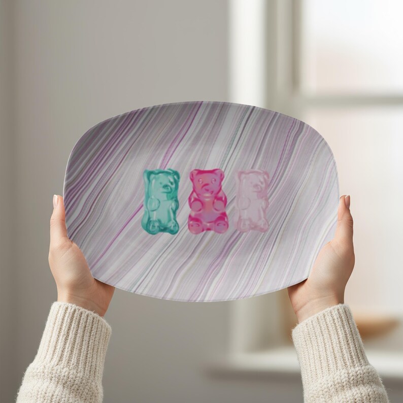 Gummy Bear Serving Platter - Party Plate - Birthday Platter - Etsy