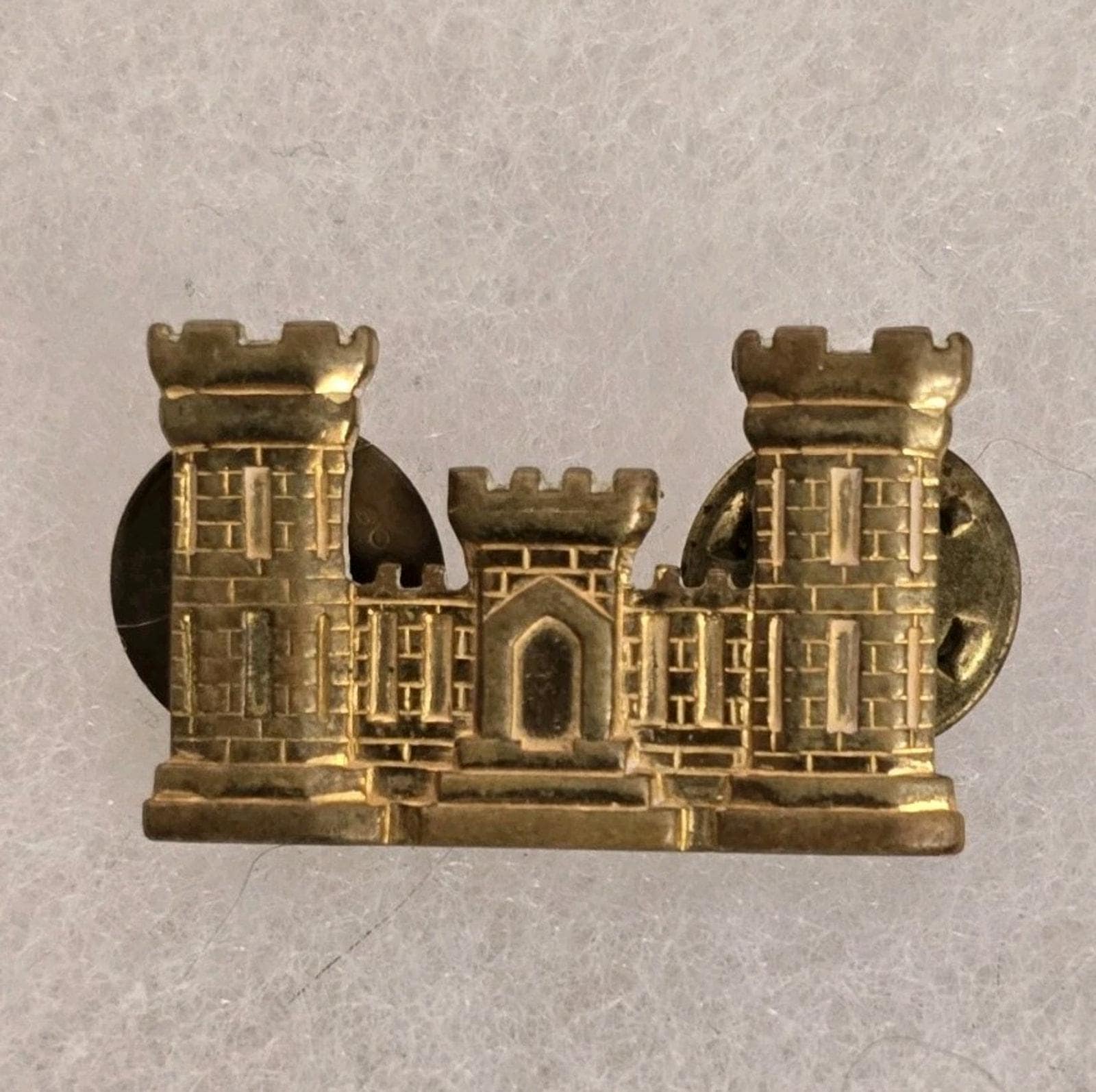 WWII US Army Corps of Engineers Sweetheart Pin Castle Lapel Pin - Etsy