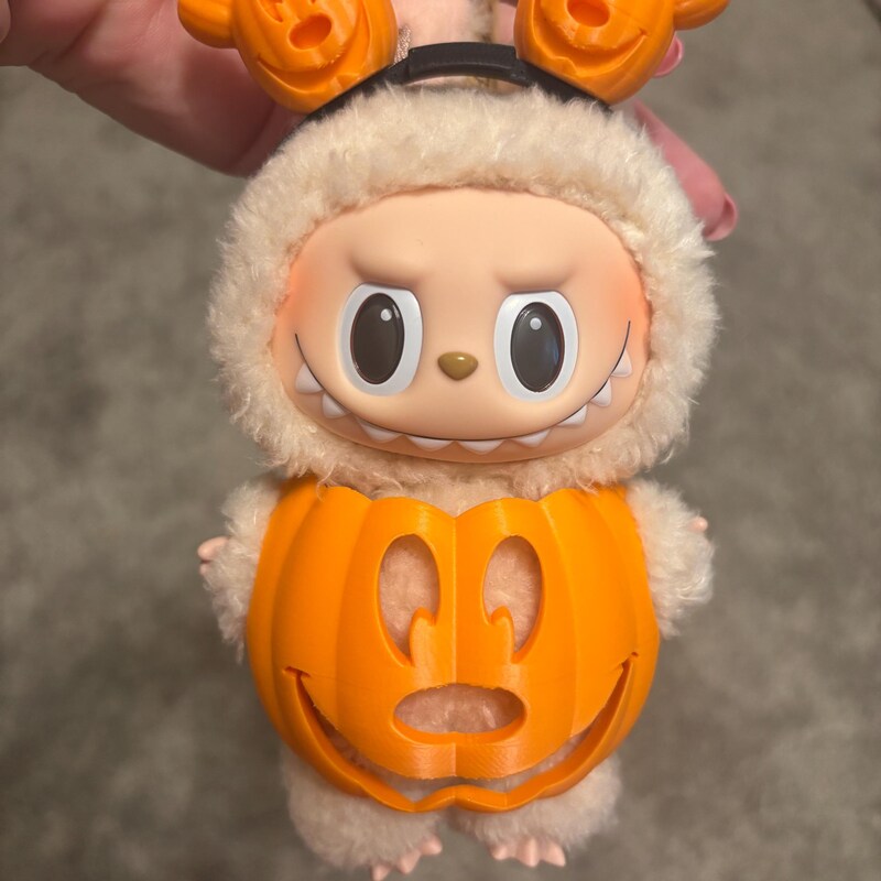 Labubu Orange - Etsy