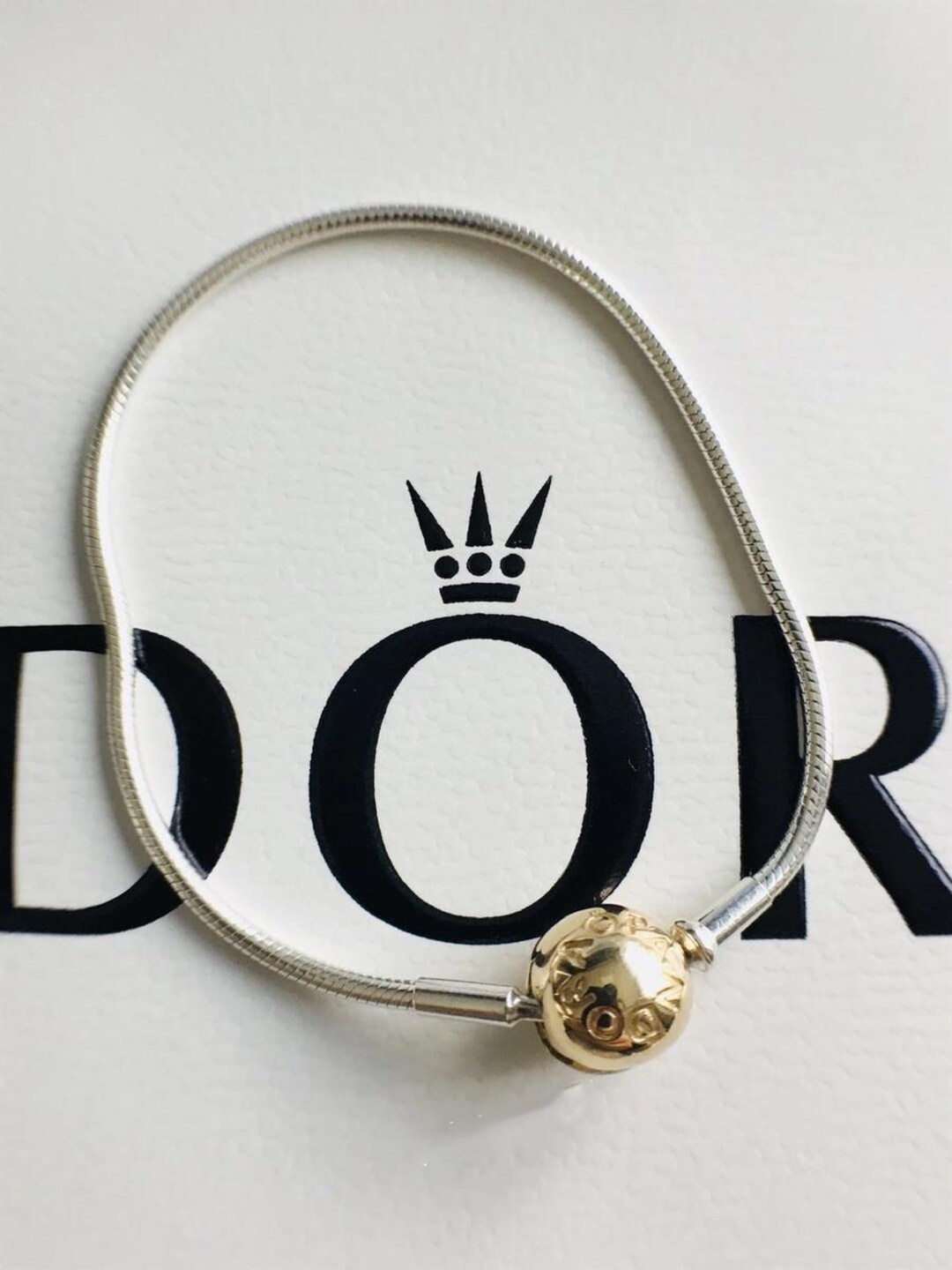 Pandora Sterling Silver (thin) Essence Charm Bracelet - Etsy