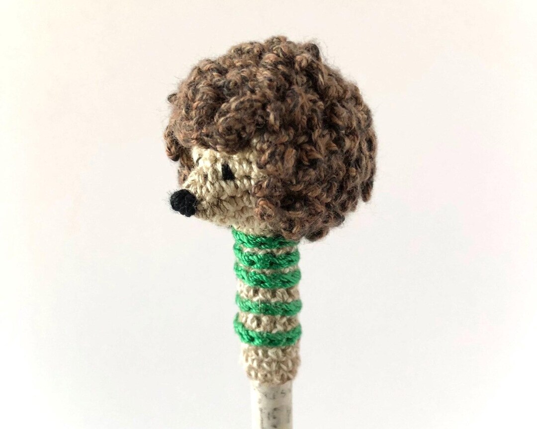 Hedgehog Pencil, Handmade Topper With Upcycled Paper Pen - Etsy