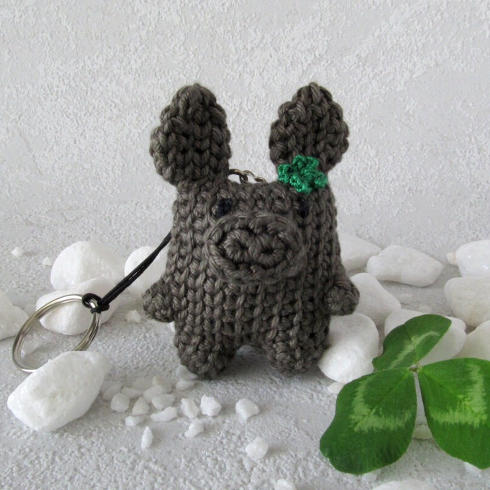Keyring Wild Pig With Trefoil, Boar Piglet Bag Charm Talisman, Funny ...