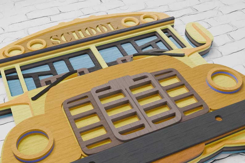 School Bus Mandala SVG: Laser Cut Files for Glowforge, Cricut (digital ...
