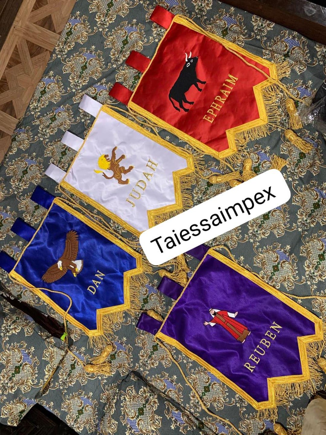 Masonic Royal Arch Veil Banners Complete Set - (RAMVB - SET - Etsy