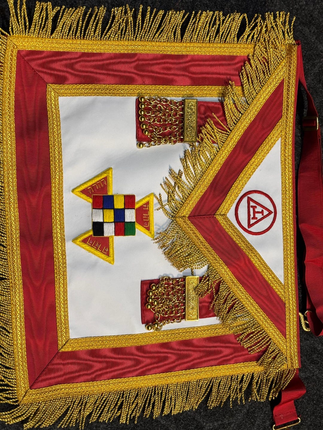 Masonic Royal Arch PHP Past High Priest Apron, - Etsy
