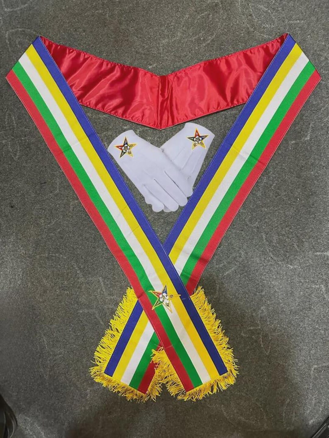 OES Sash-masonic Order of Eastern Star Sash - Five Colors With Free ...