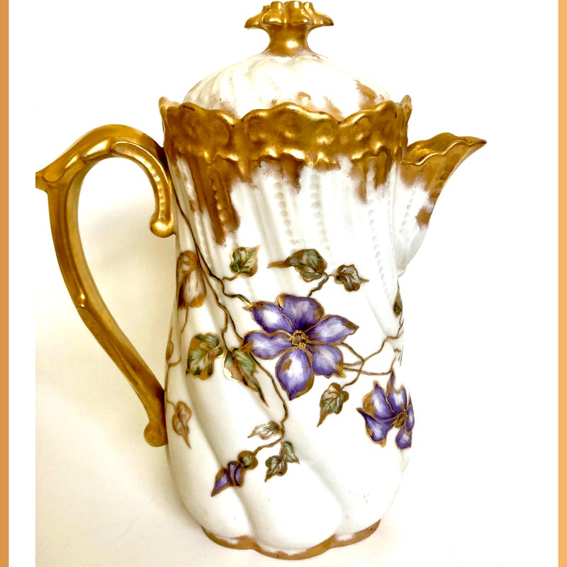 Victorian Tea Pot - Etsy