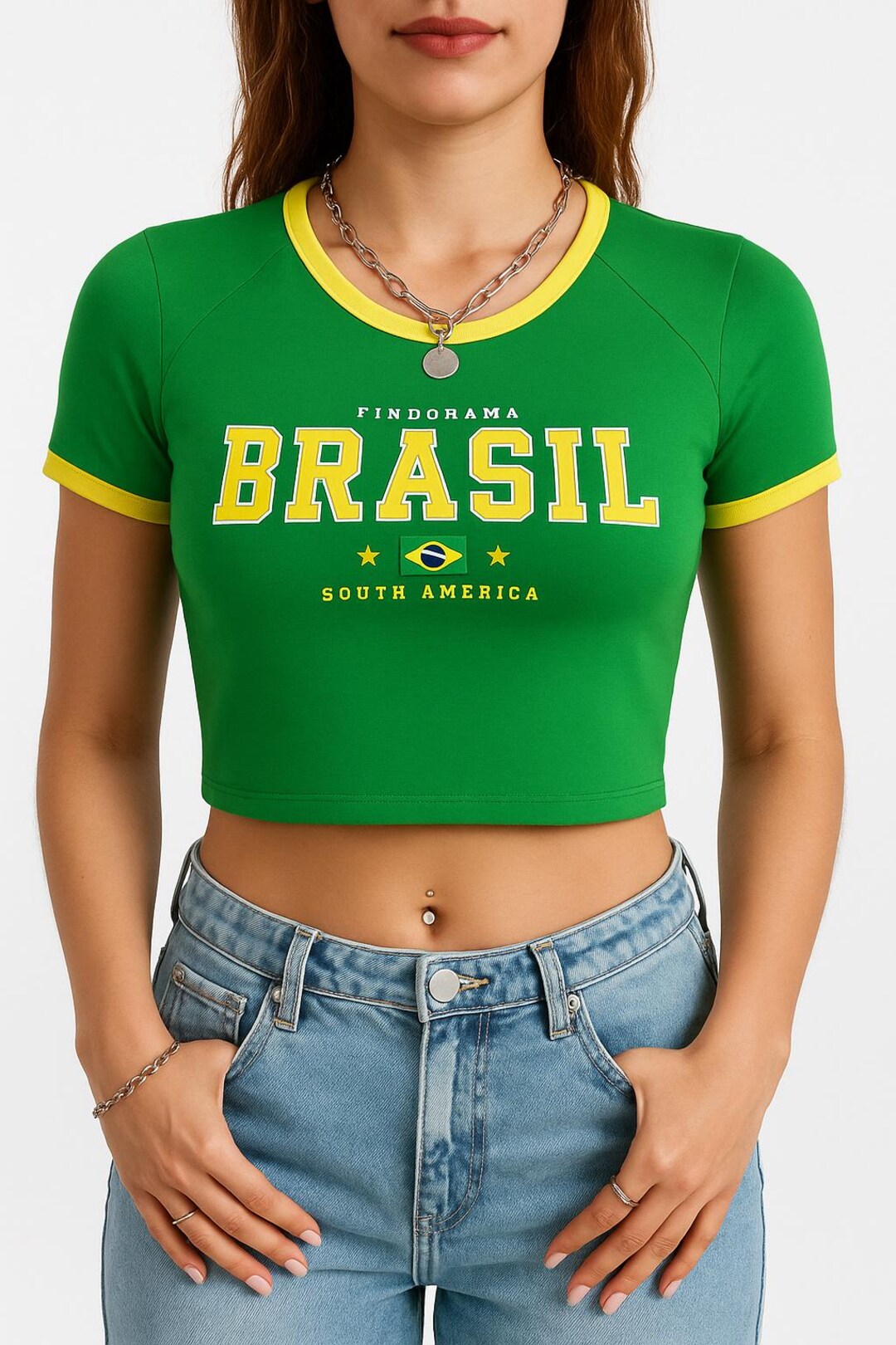 Brazilian Crop Top – Tropical Festival Outfit – Rio Carnival Inspired ...