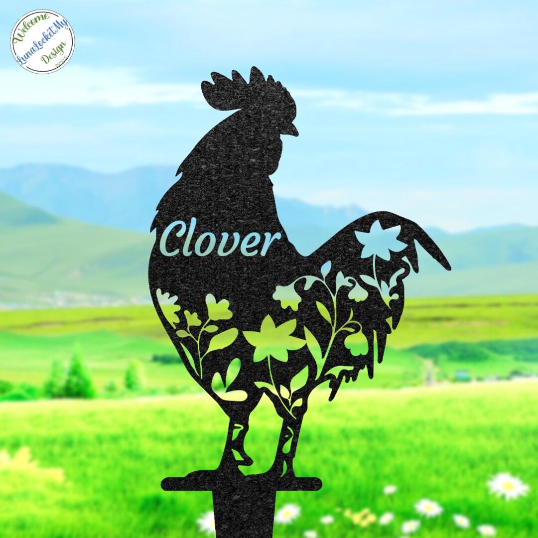Custom Chicken Memorial Metal Sign, Personalized Hen House Decor - Etsy