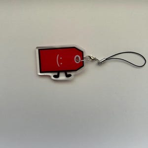 BFDI: TPOT Price Tag Phone Tag - Etsy