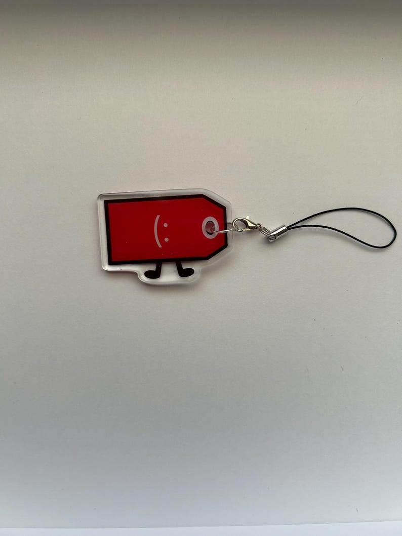 BFDI: TPOT Price Tag Phone Tag - Etsy