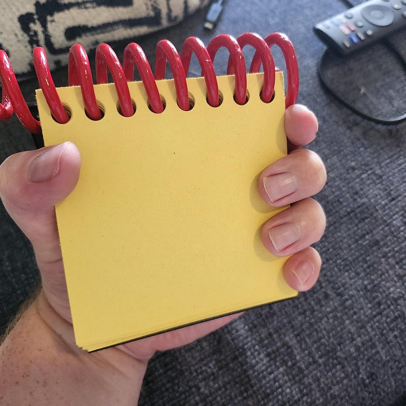 Steve's Handy Dandy Notebook - Etsy