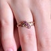 Modernist Design Mastercraft 14K Gold Diamond Ring - Etsy