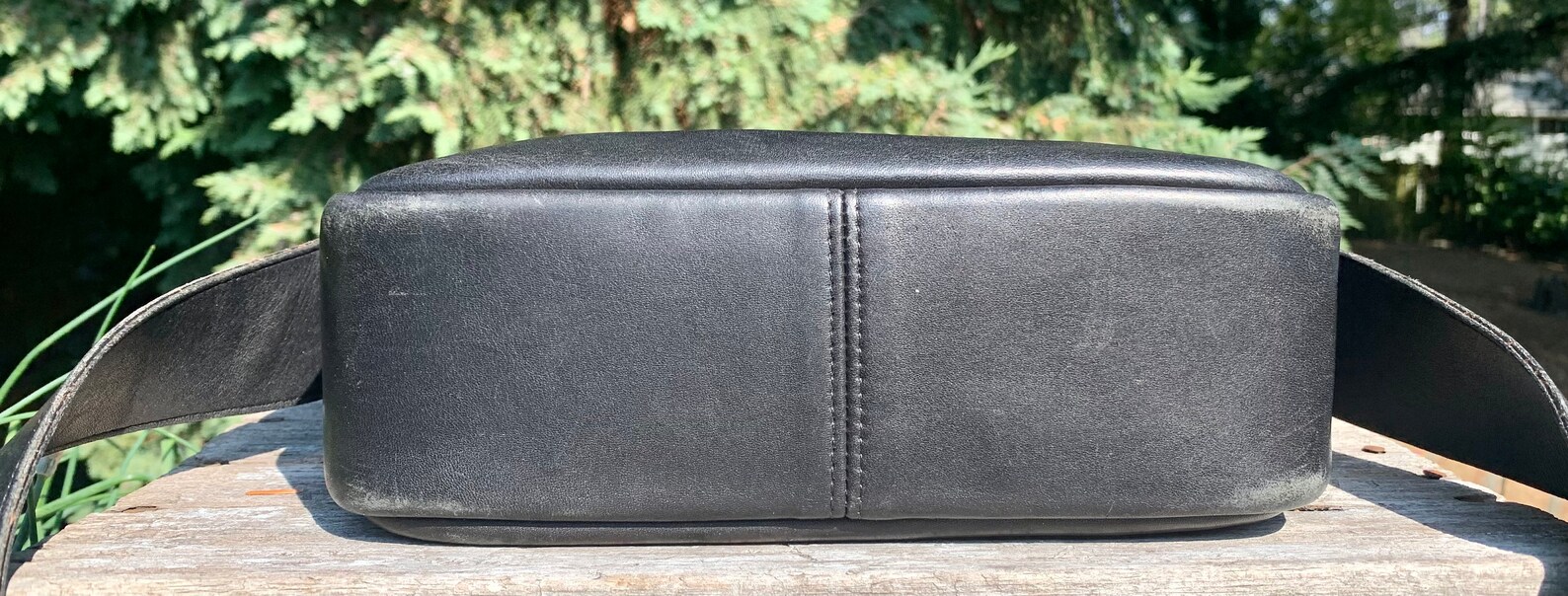 Vintage Coach Promenade Black Leather 3 Pocket Camera Bag | Etsy