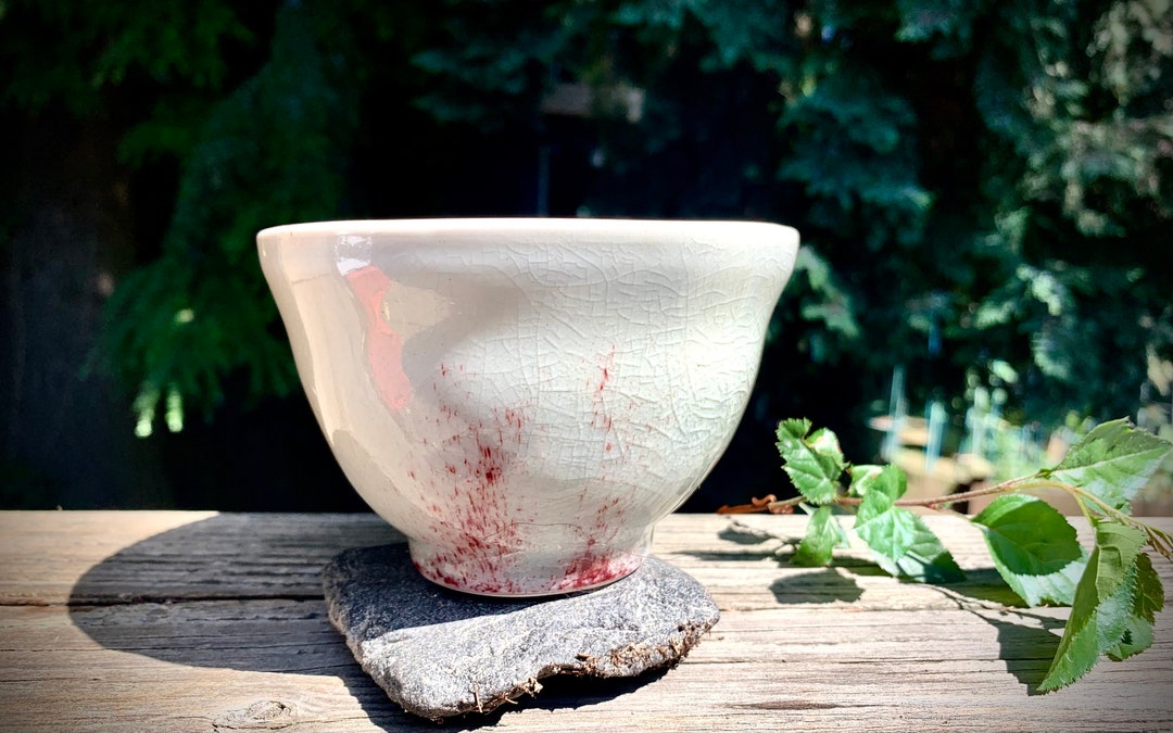 Vintage Japanese Art Pottery Raku Tea Bowl Cup - Etsy