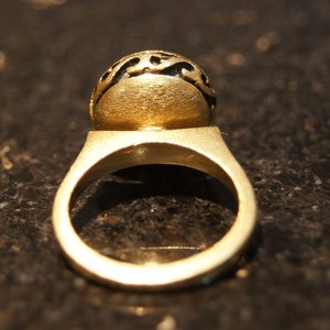 Modernist Design Mastercraft 14K Gold Diamond Ring - Etsy