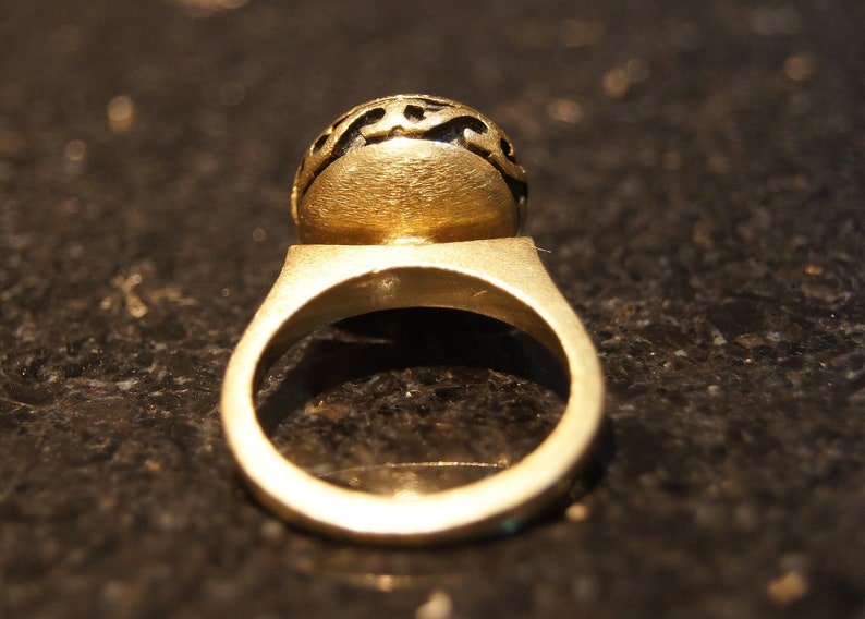 Modernist Design Mastercraft 14K Gold Diamond Ring - Etsy