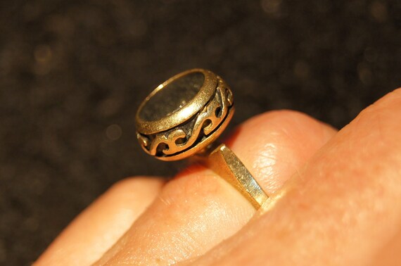 Modernist Design Mastercraft 14K gold Diamond Ring - Gem
