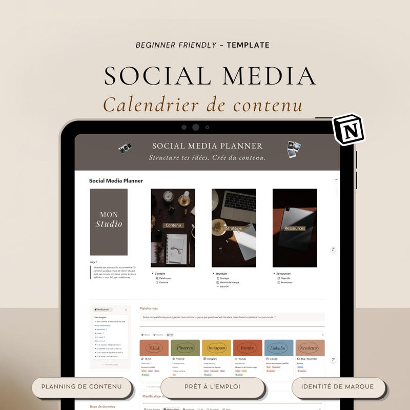 Notion Template Community - Etsy