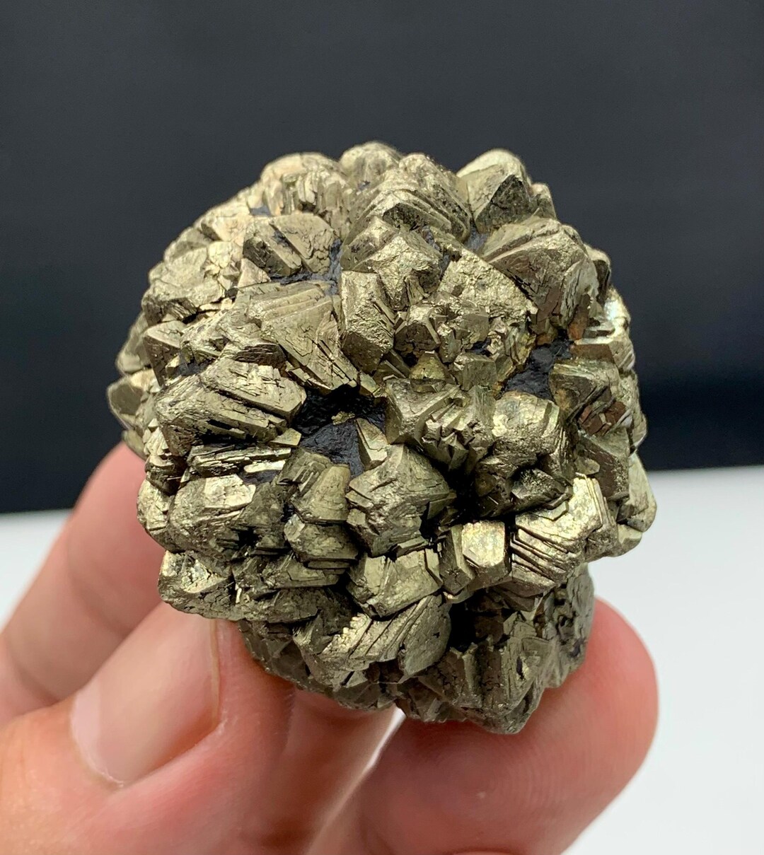 Golden Pyrite Flower Cluster, Abbottabad Pakistan, 128 Grams - Etsy