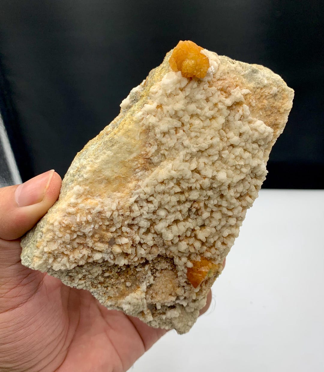 Scheelite Crystals on Matrix Specimen With Combine Albite! A ...