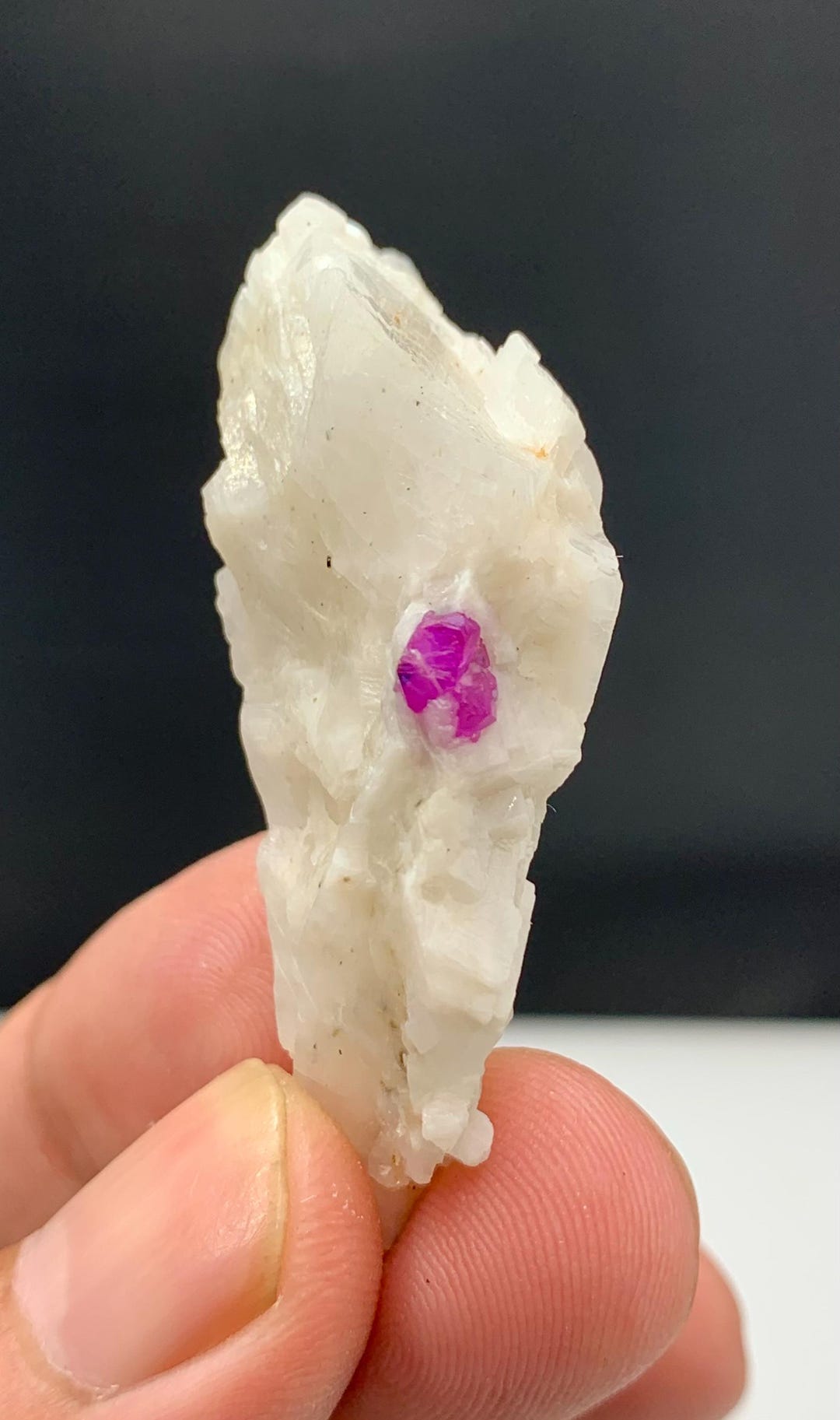 Corundum Var. Ruby on Albite Exceptional Damage Free Crystal on Matrix ...