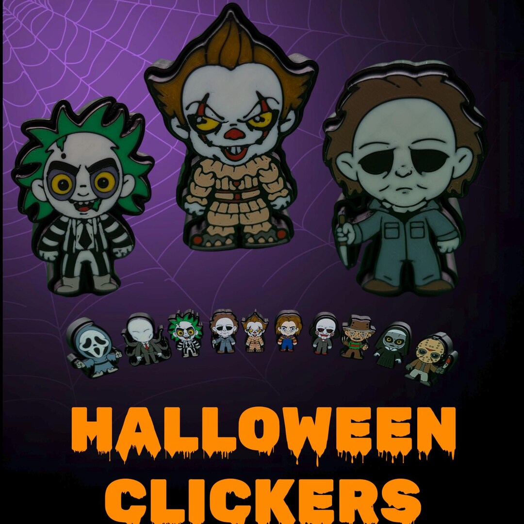 Halloween Fidget Clickers Desktop Buddy - Sensory Toy - Autism, ADHD ...