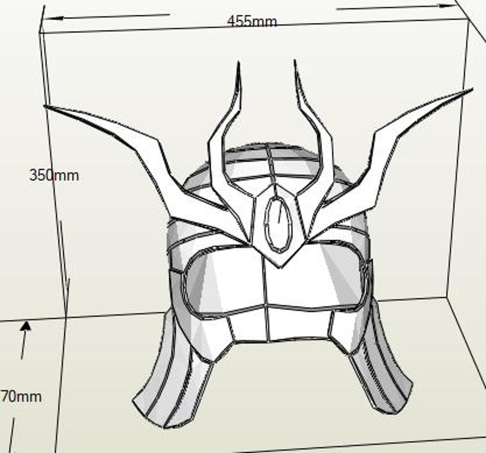 Saint Seiya - Virgo Gold Cloth (shaka) EVA Foam Armor | Pepakura PDO ...