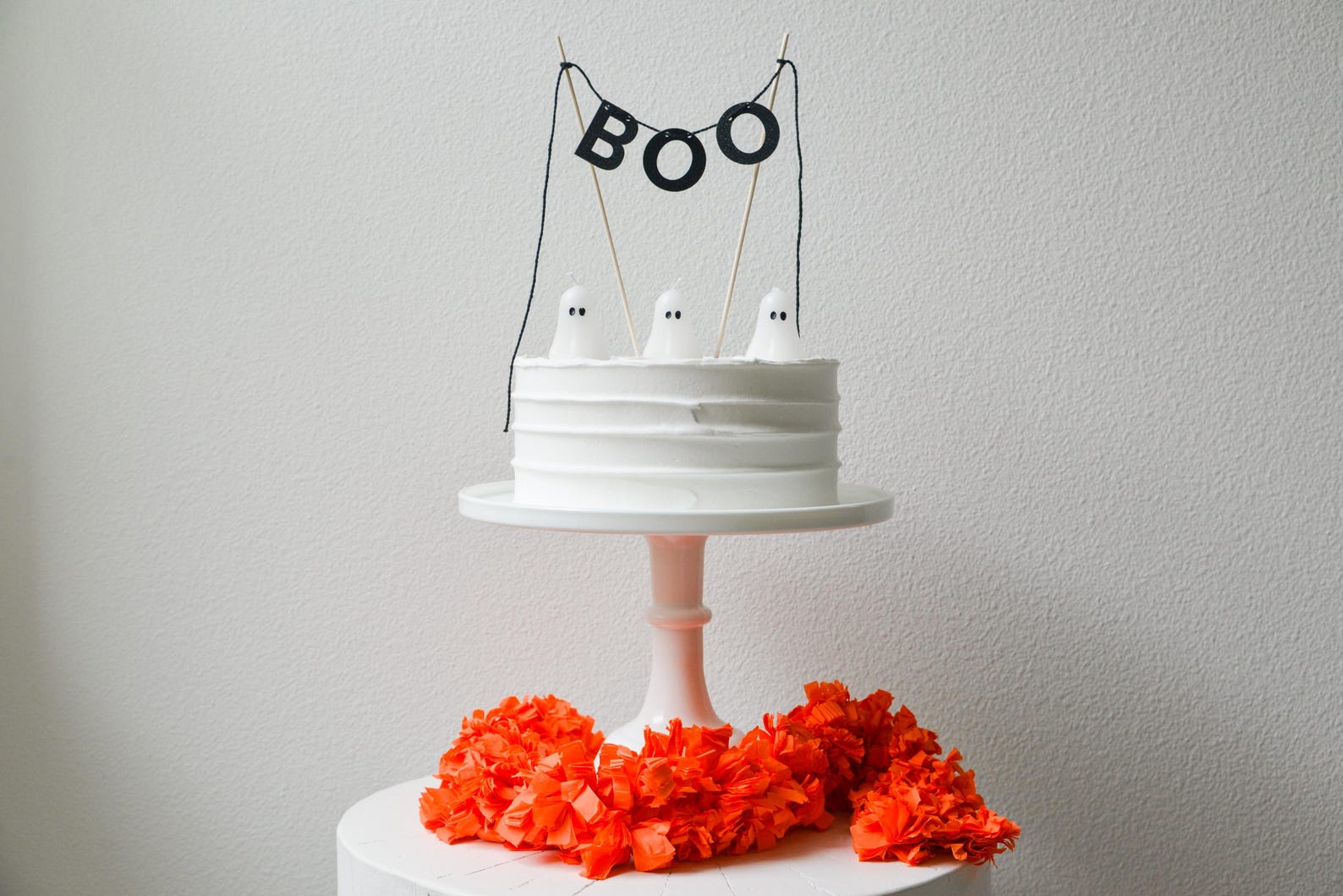 Halloween BOO Ghost Cake Topper by Potter + Butler - Etsy