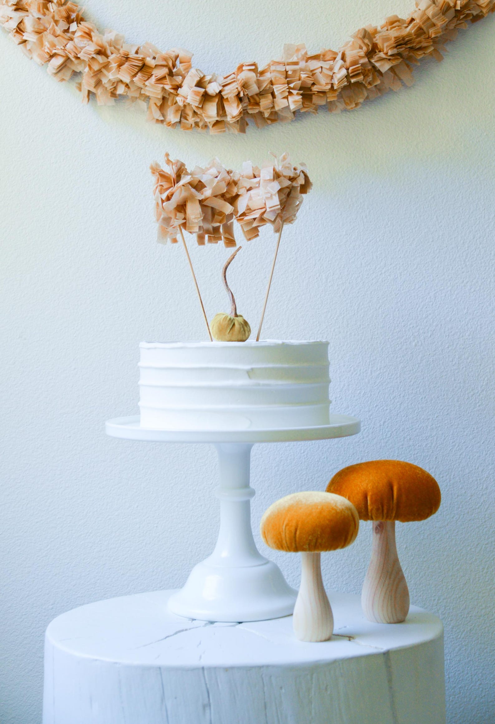 Fete Fringe Cake Topper by Potter + Butler - Etsy